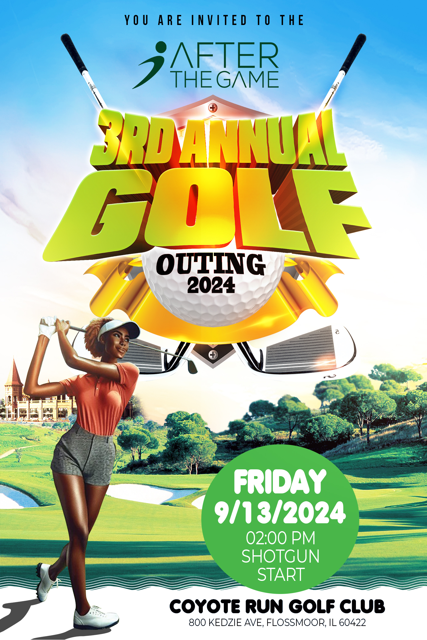 3rd Annual Golf Outing | After the Game Inc.